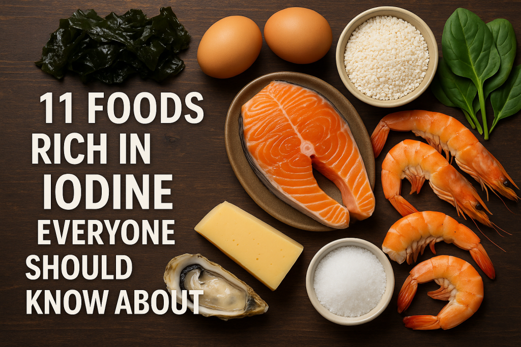 11 FOODS RICH IN IODINE EVERYONE SHOULD KNOW ABOUT - Gazzed